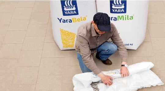 Recycling fertiliser packaging | Yara UK