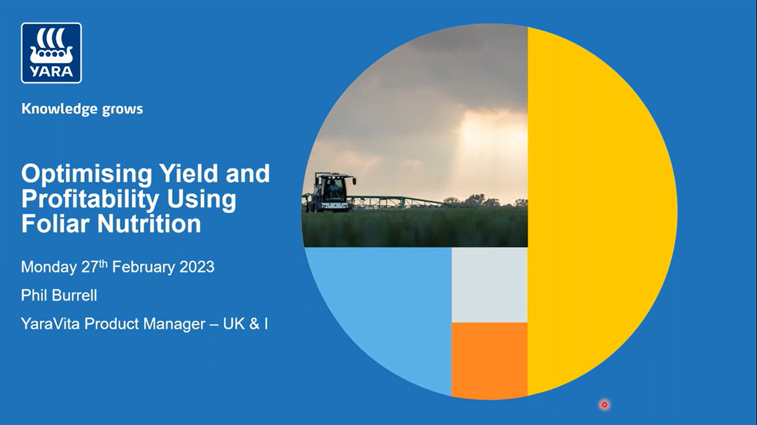 How to optimise arable crops with YaraVita foliar fertilisers ...