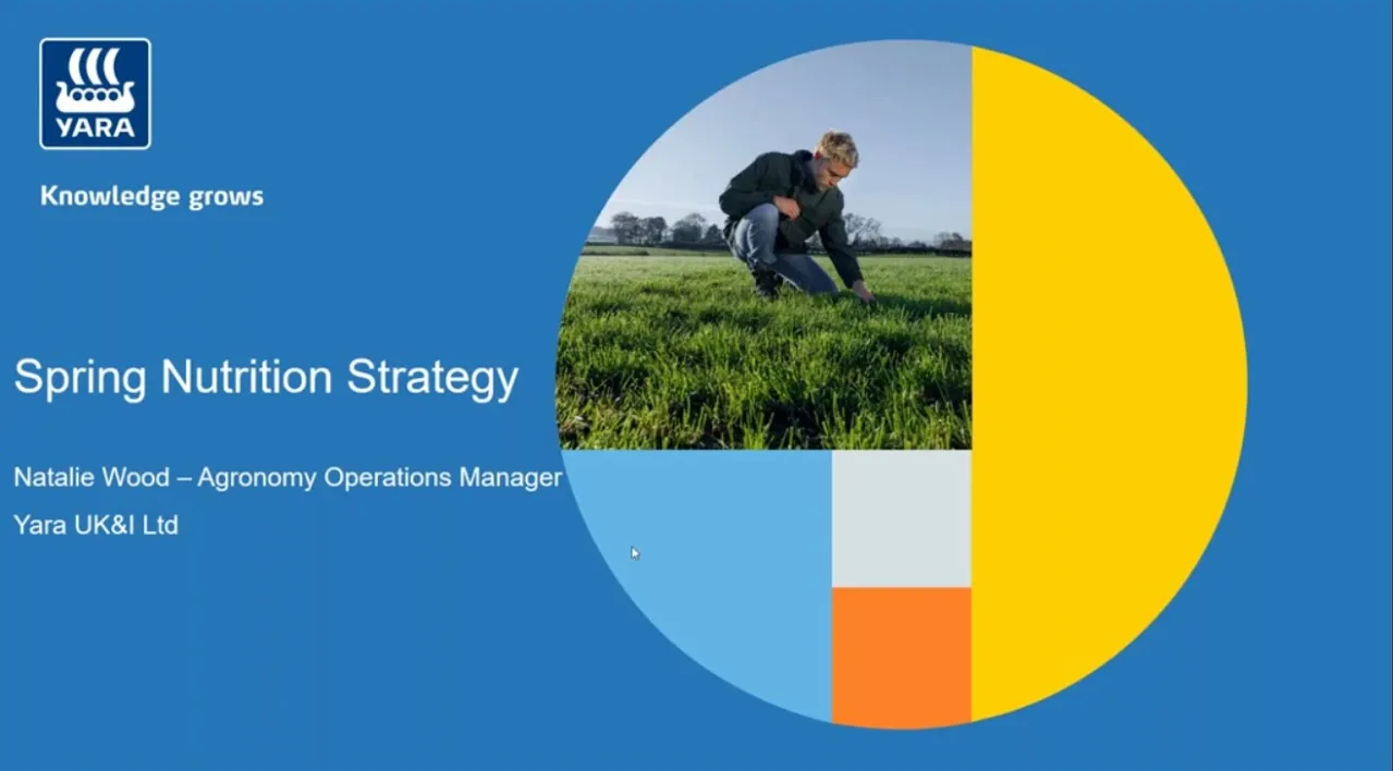 Spring Nutrition Strategy | Agronomy Advice Webinars | Yara UK | Yara UK